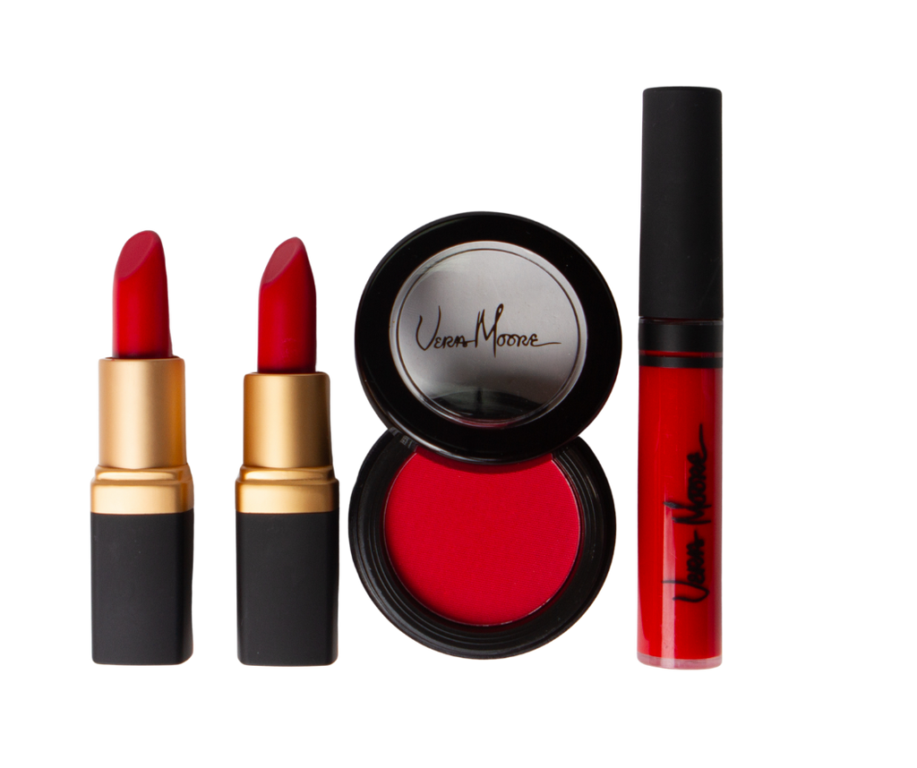 Vera's Signature Reds Collection – Vera Moore Cosmetics