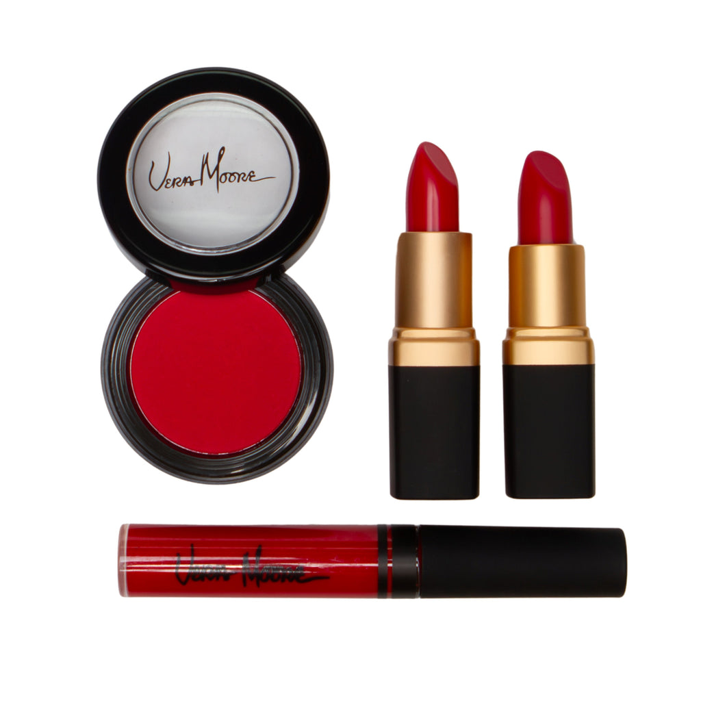 Vera's Signature Reds Collection – Vera Moore Cosmetics